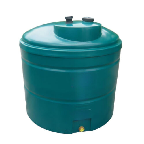 1200 Litre Round Single Skin Oil Tank - Tanks Nationwide